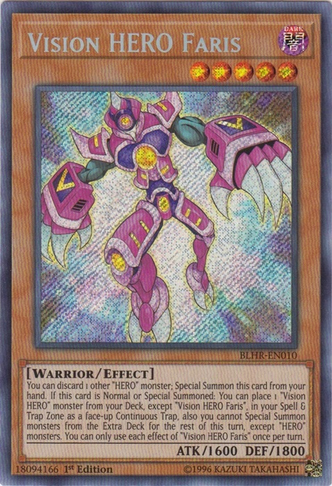 Yu-Gi-Oh! Card Review: Vision HERO Faris - Awesome Card Games